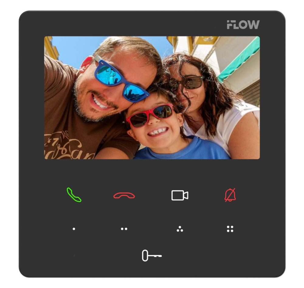 Купить 4.3“ IP видеодомофон с WI-FI F-VI-3321IPWE1 от iFLOW – Контроль ...