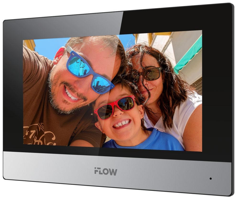Купить 7“ IP видеодомофон с WI-FI F-VI-3442IPWE1 от iFLOW – Контроль доступа с визуальным ...